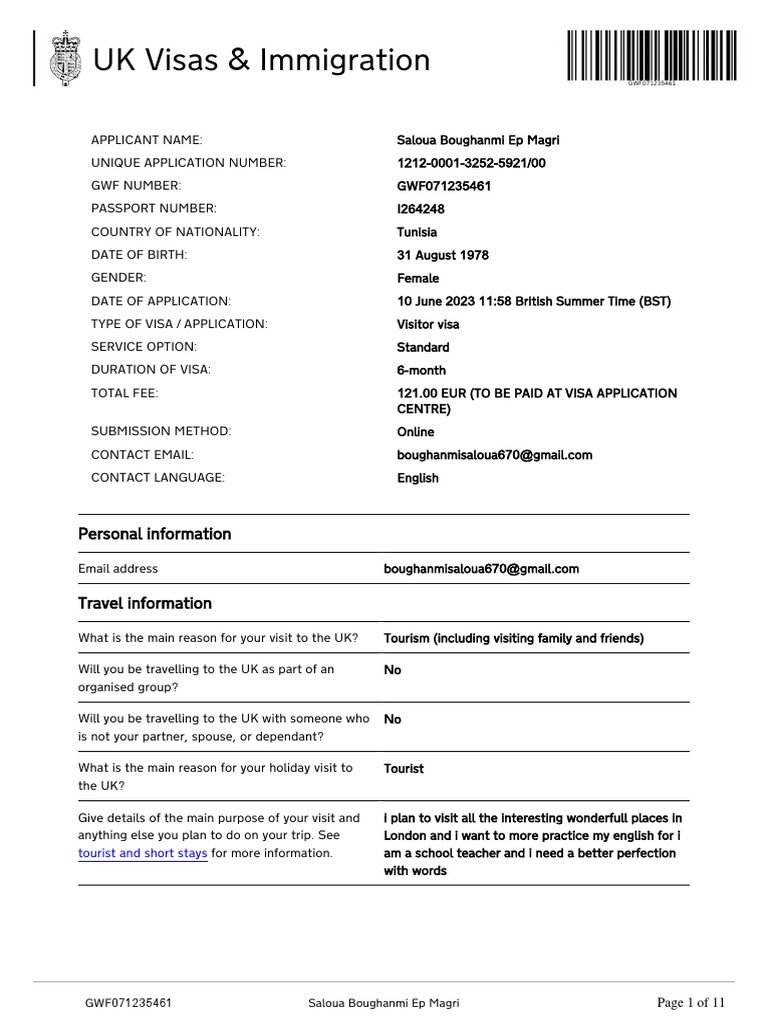 UK Visas & Immigration: Personal Information | PDF | Travel Visa | European Economic Area