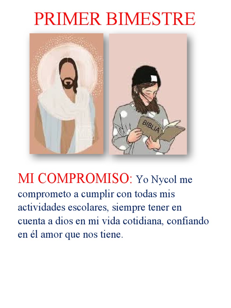 Caratula Del Primer Bimestre Pdf