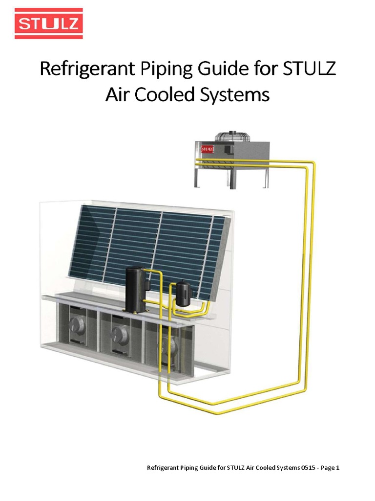 Refrigerant Piping Guide For STULZ Air Cooled Systems - Compressed | Download Free PDF | Pipe ...