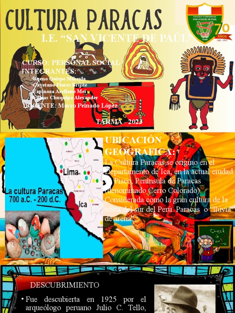 Cultura Paracas: Ubicación y Características | PDF | Ciencias sociales