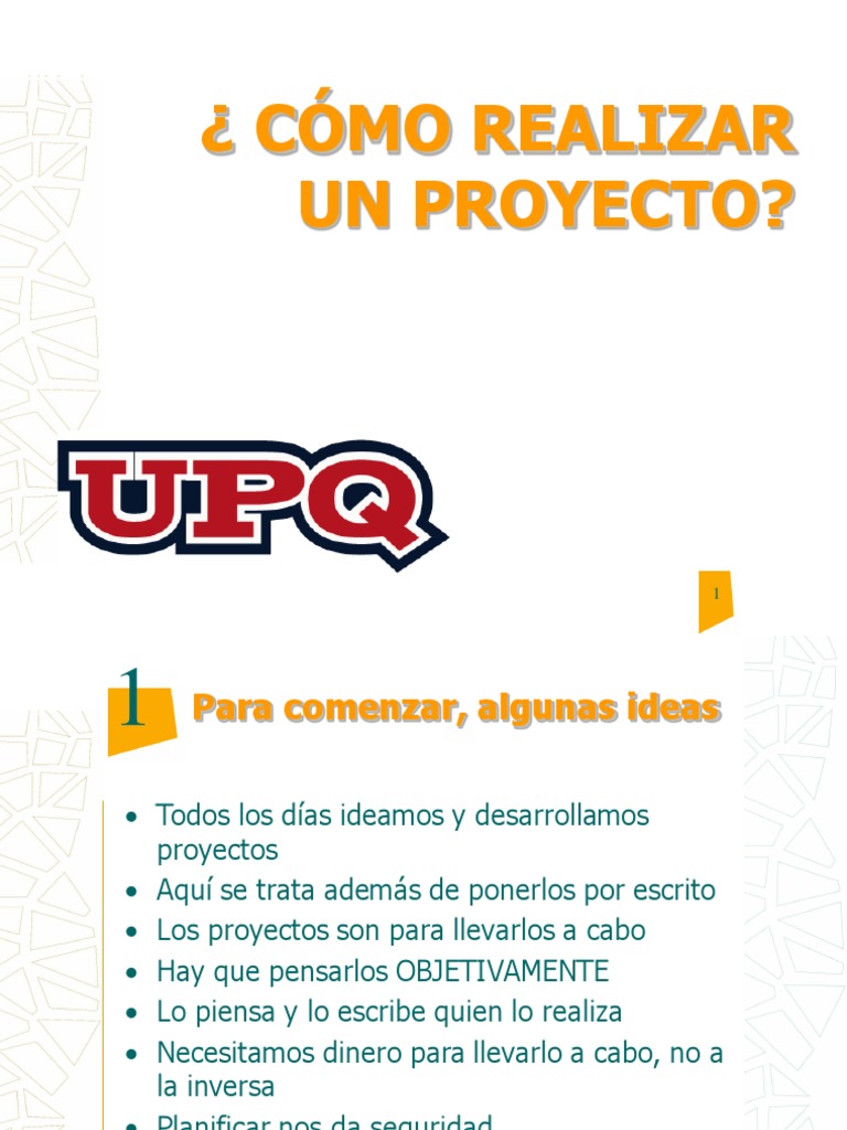 Como Elaborar Un Proyecto C2 | PDF