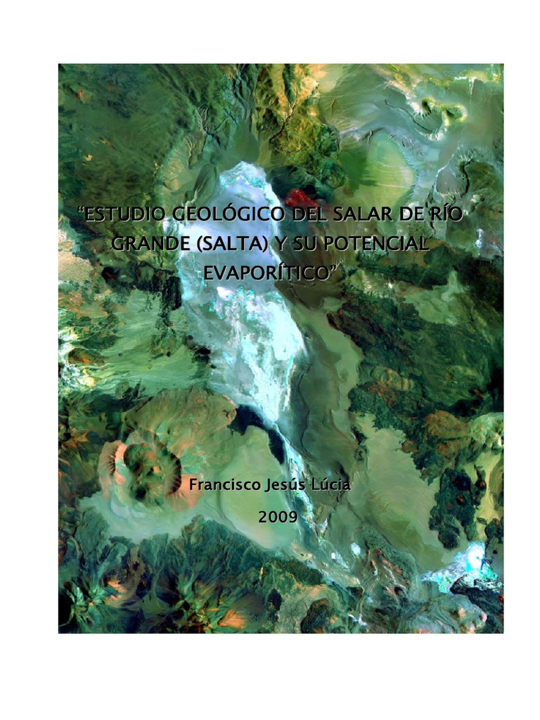 Estudio Geológico Del Salar de Río Grande (Salta) y Su Potencial Evaporítico. | PDF | Andes | Clima