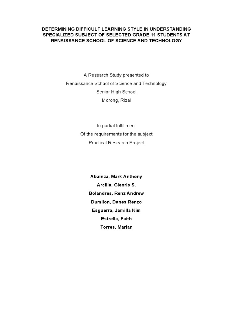 Revised Research | PDF