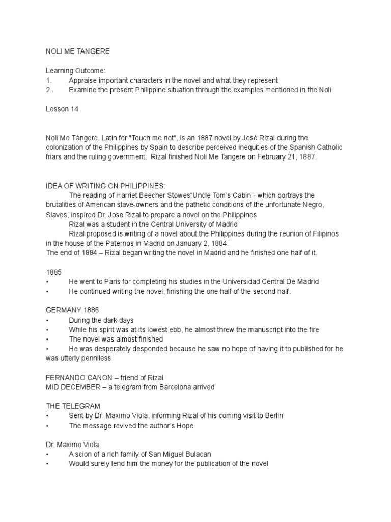 Noli and El Fili | PDF | Philippines