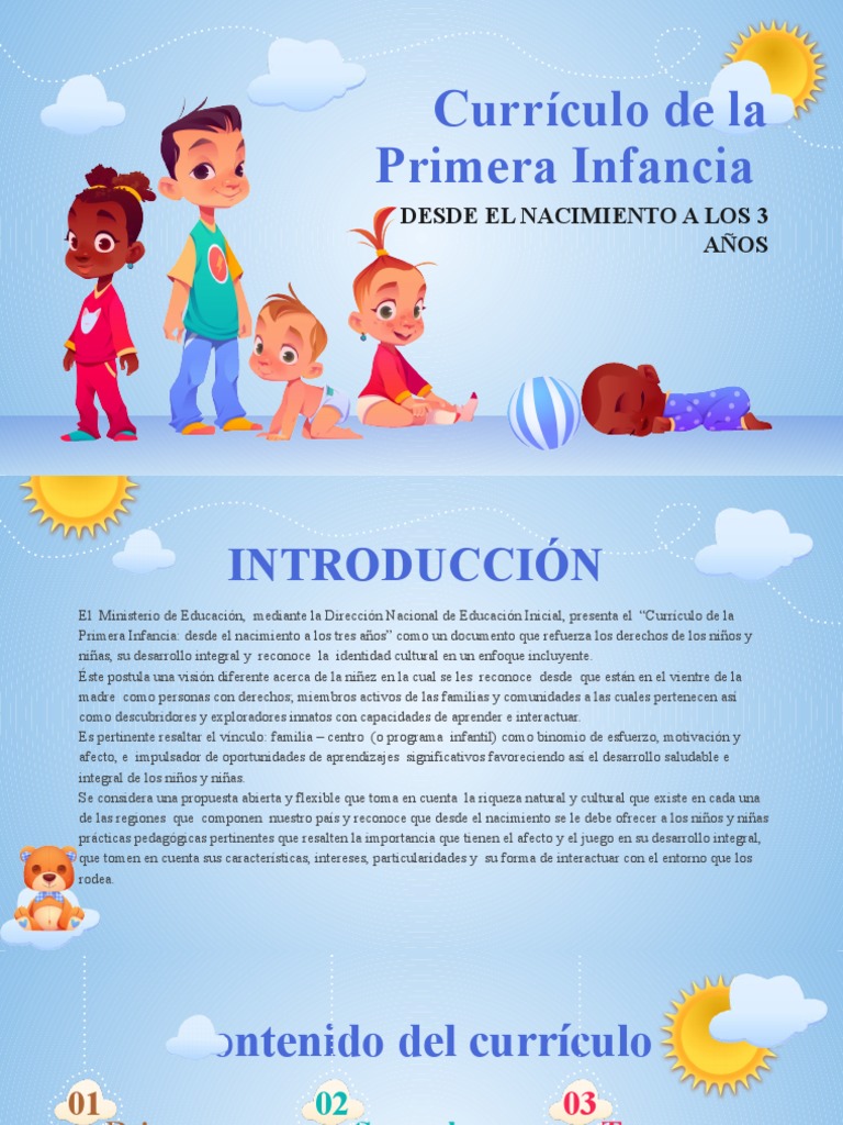 Curriculo Primera Infancia | PDF | Educación de la primera infancia ...
