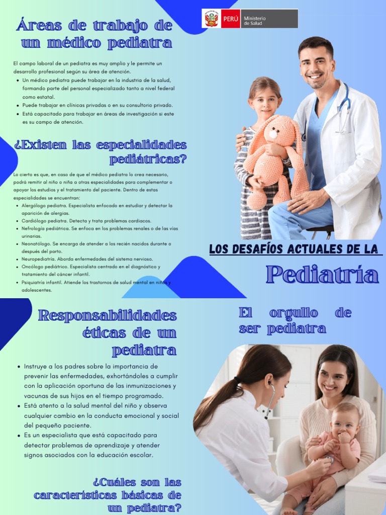 Cartilla informativa | PDF | Pediatría | Salud mental