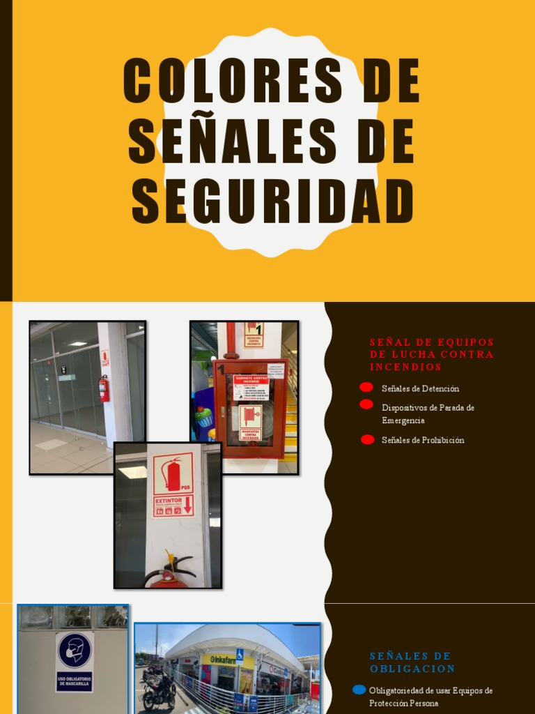 Colores y Señales de Seguridad | PDF