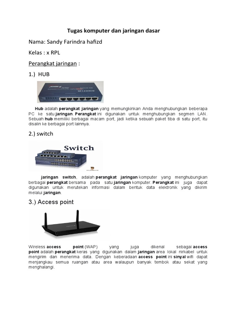 Tugas KJD Sandy | PDF | Teknologi & Rekayasa