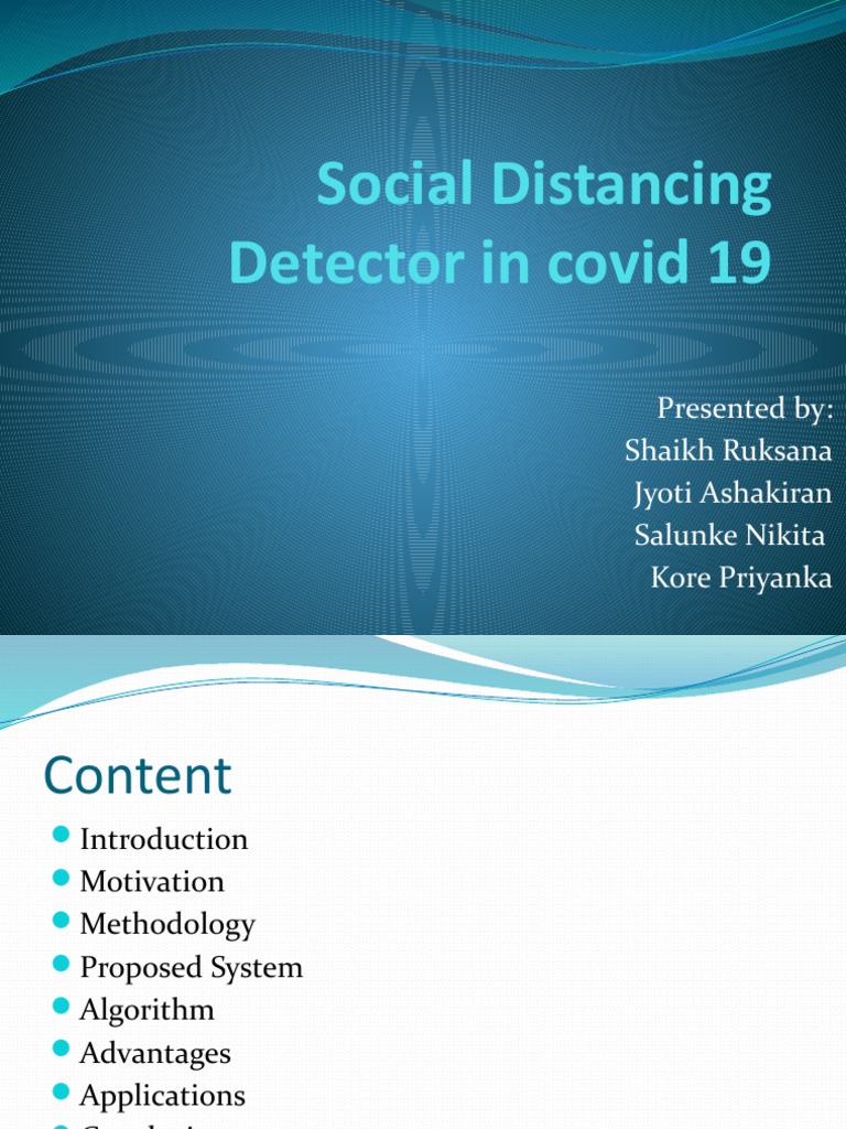Social Distancing Detector in Covid 19 | PDF | Deep Learning | Video