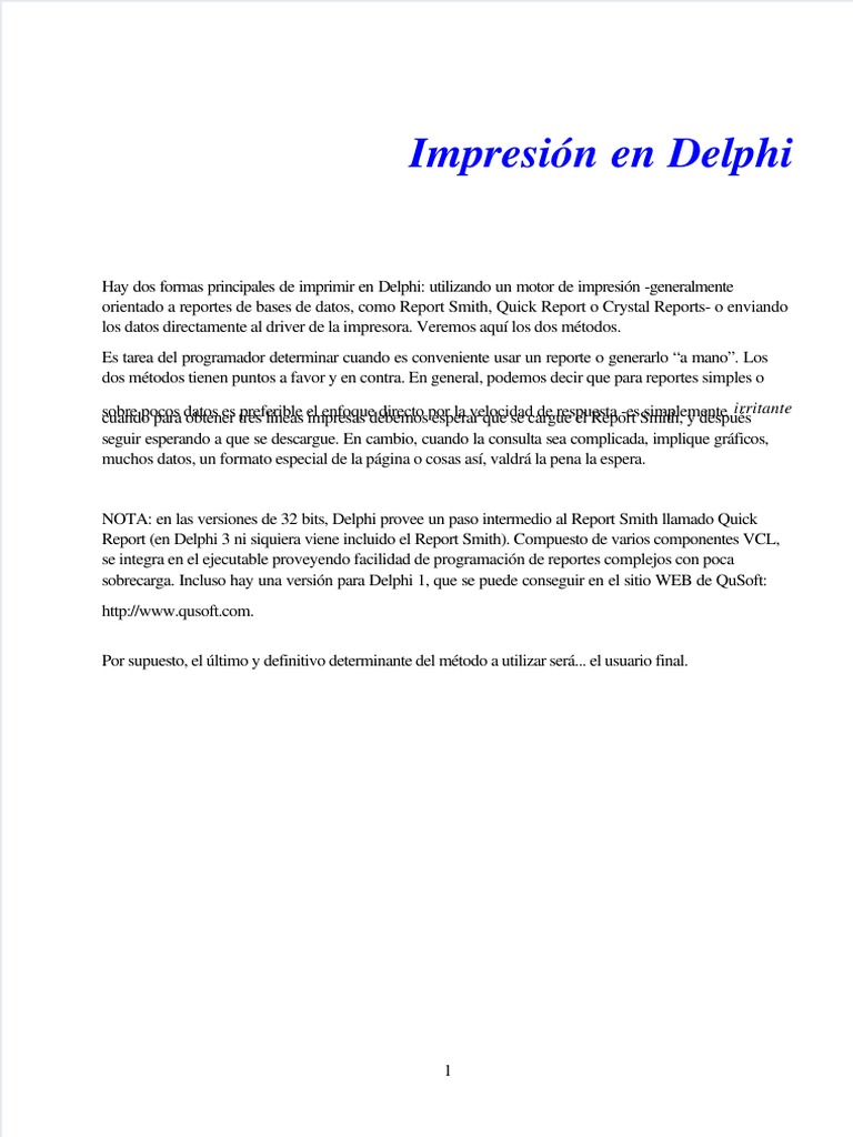 Dokumen - Tips - Impresion en Delphi 559bf456b8bcc | PDF | Archivo de computadora | Ventana ...