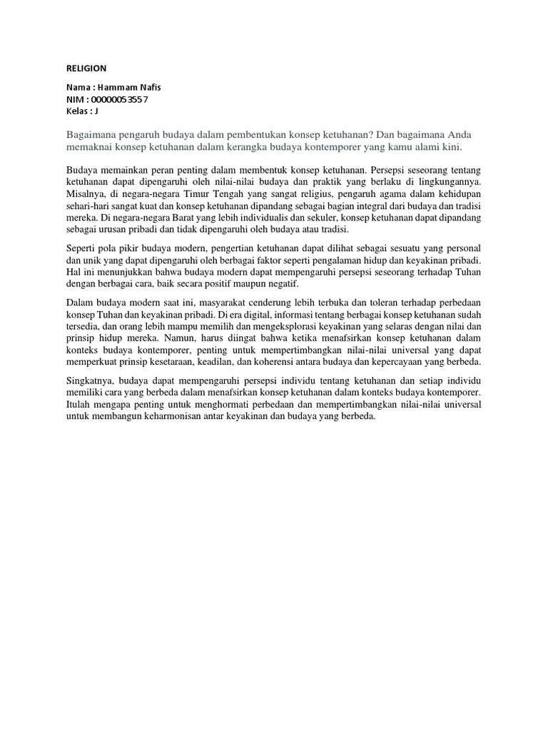 Hammam Nafis - 00000053557 - Week11 - J | PDF