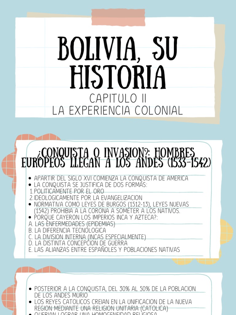 Bolivia, Su Historia CAPITULO II | PDF | Francisco Pizarro | América ...
