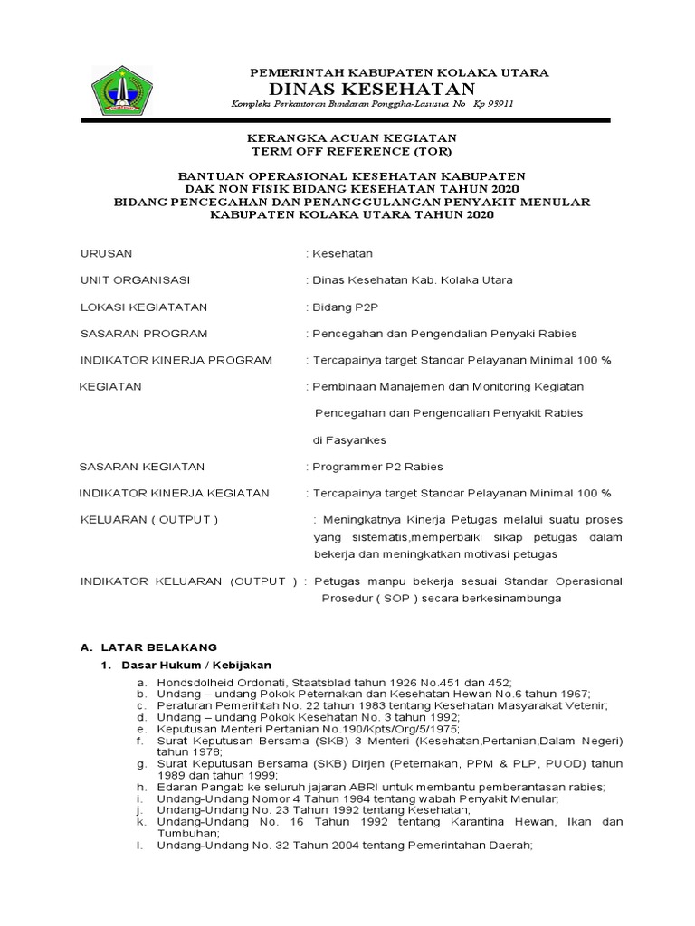 Tor 2020 Rabies | PDF