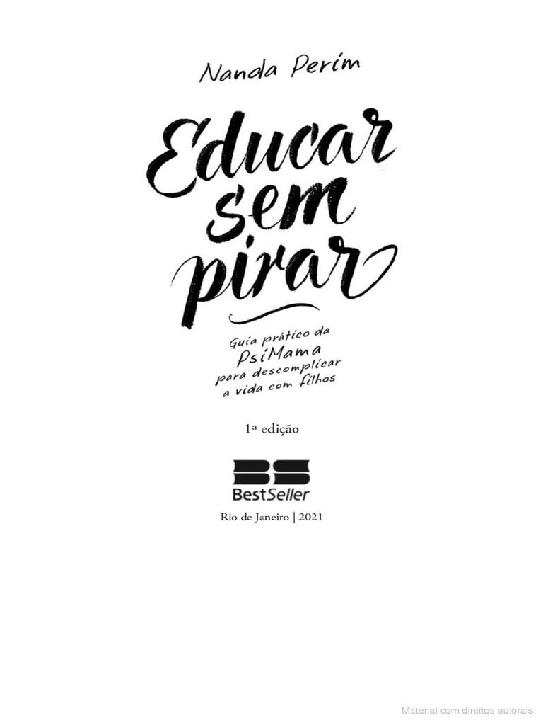 Livro Educar Sem Pirar Por Nanda Perim | PDF
