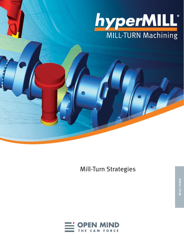 bro-hypermill-mill-turn-machining-en | PDF | Machining | Drilling