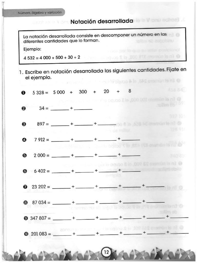Notacion Desarrollada | PDF