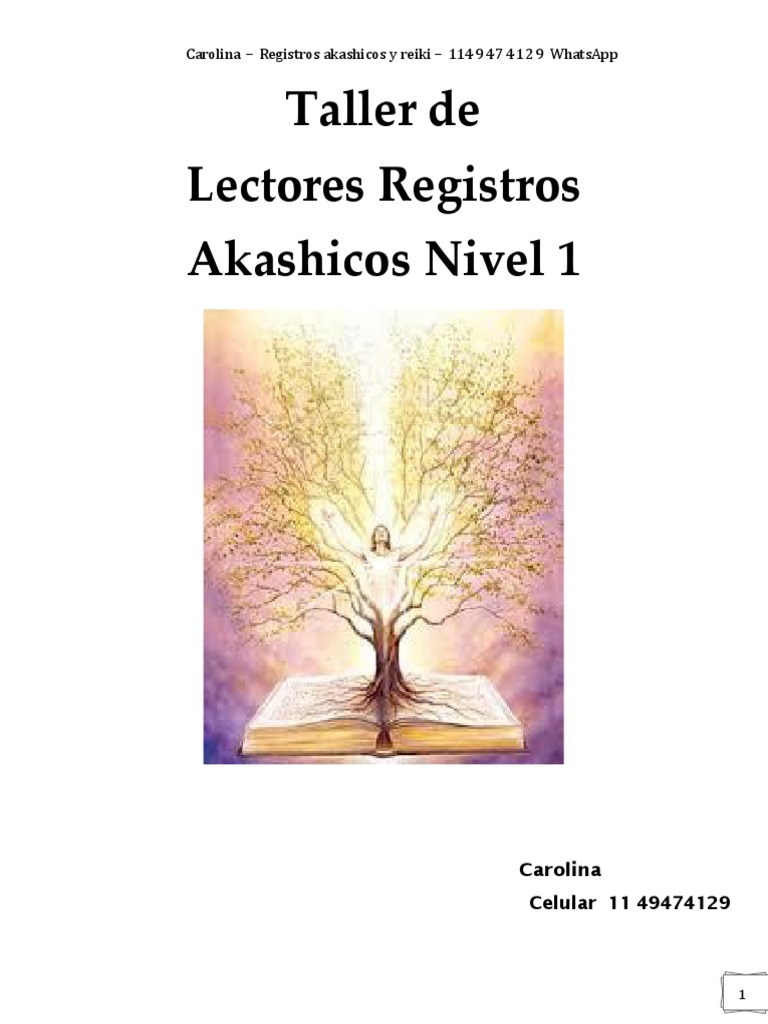 Registros Akashicos Nivel 1 | PDF | Karma | Amor