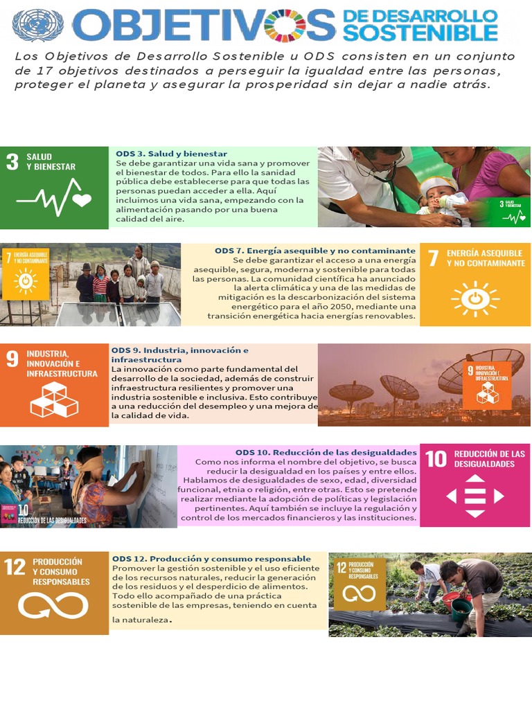 ODS 3. Salud y Bienestar | PDF | Bienestar