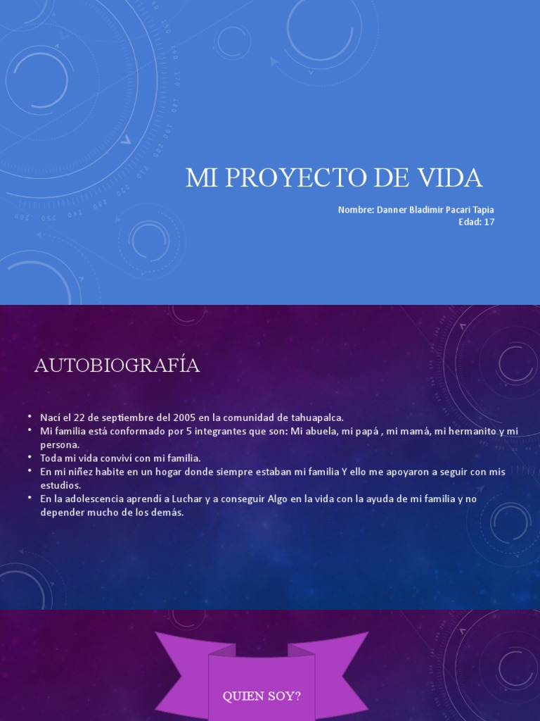 Proyecto de Vida PDF | PDF