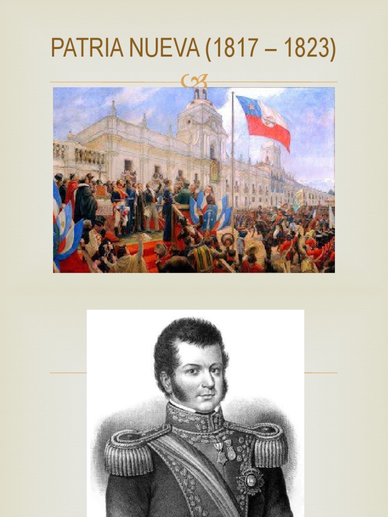 Copia de Patria Nueva (1817 – 1823) | PDF | Chile | Constitución