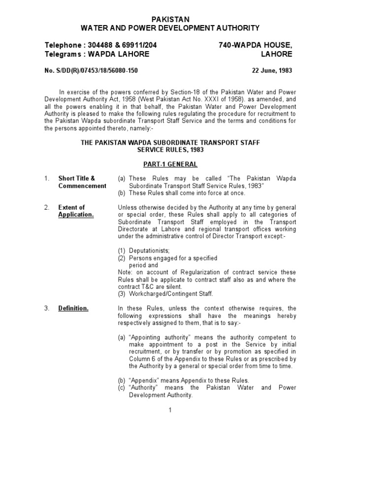 Transport Rules in Dummy Final March 2013 | PDF