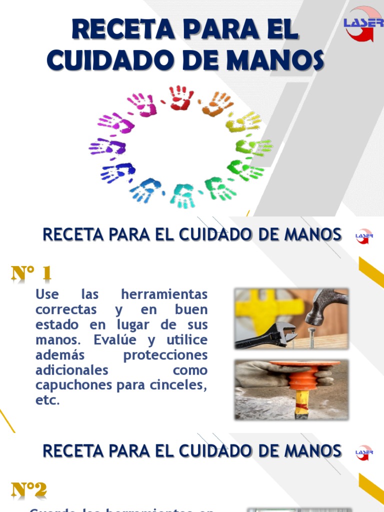 Receta para El Cuidado de Manos | PDF