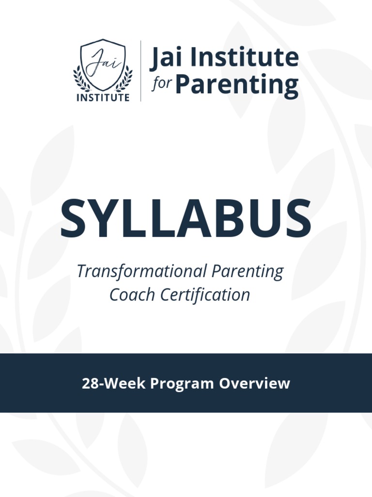 Jai - Certification Syllabus | PDF Jai - Certification Syllabus | PDF