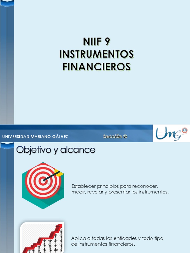 NIIF 9 Presentación Grupo 2 Sección G | PDF | normas internacionales de ...