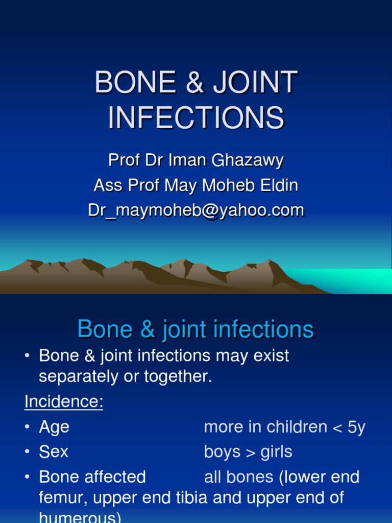 Bone & Joint Infection 2021 | PDF
