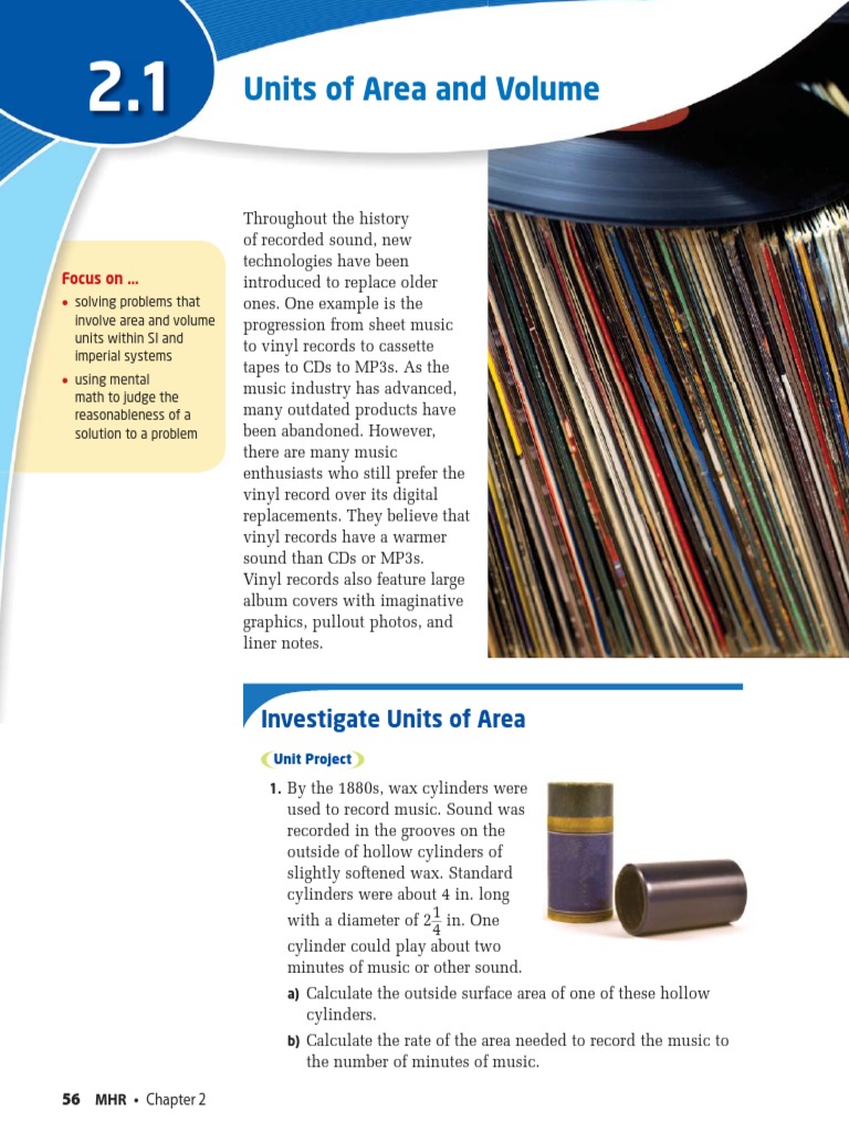 2 - Surface Area and Volume | PDF