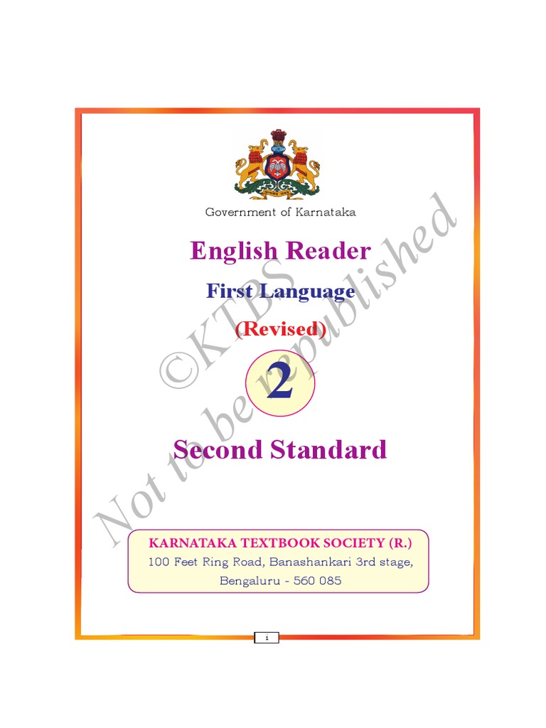 2nd Language English 1 | PDF