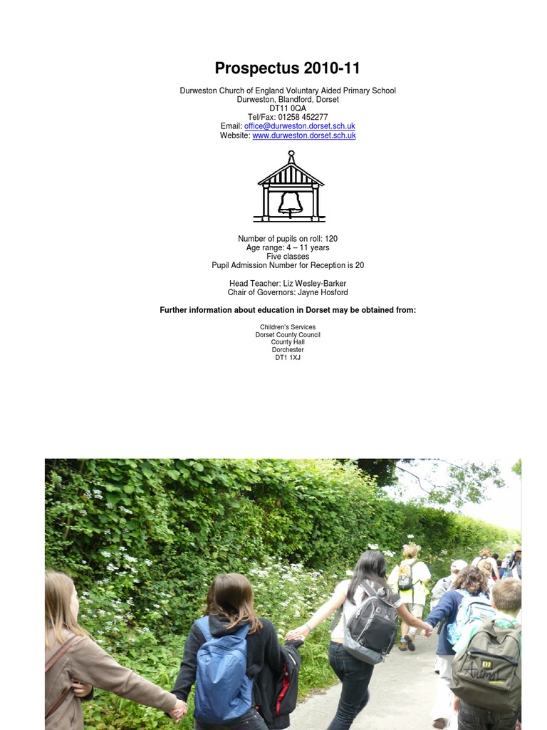 Durweston Prospectus 2010 11 | PDF | School Meal | Educational Technology