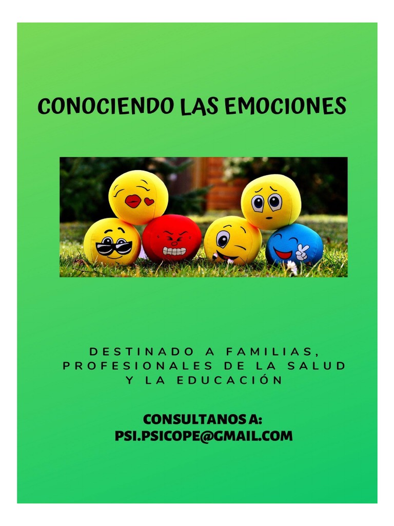 CUADERNILLO 3 EMOCIONES | PDF | Las emociones