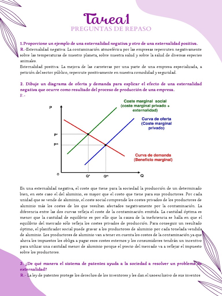 Tarea 1 Dayana Chino Morales 3 | PDF | Exterioridad | Patentar