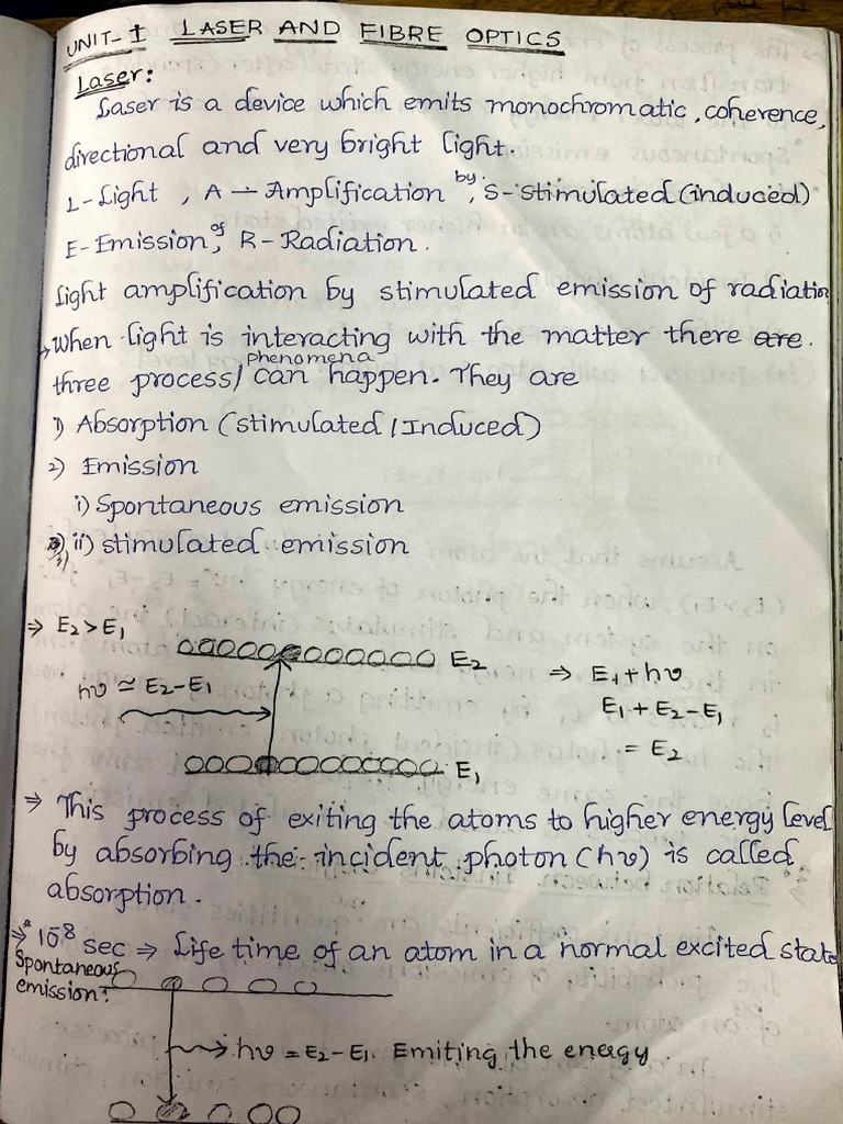 Applied Physics Unit 1&2 | PDF