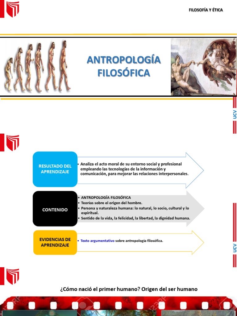 Antropología Filosófica y Evolución | PDF | Evolución | Charles Darwin