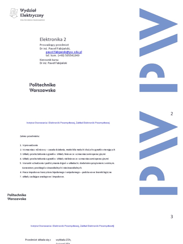 Ele2 1 | PDF
