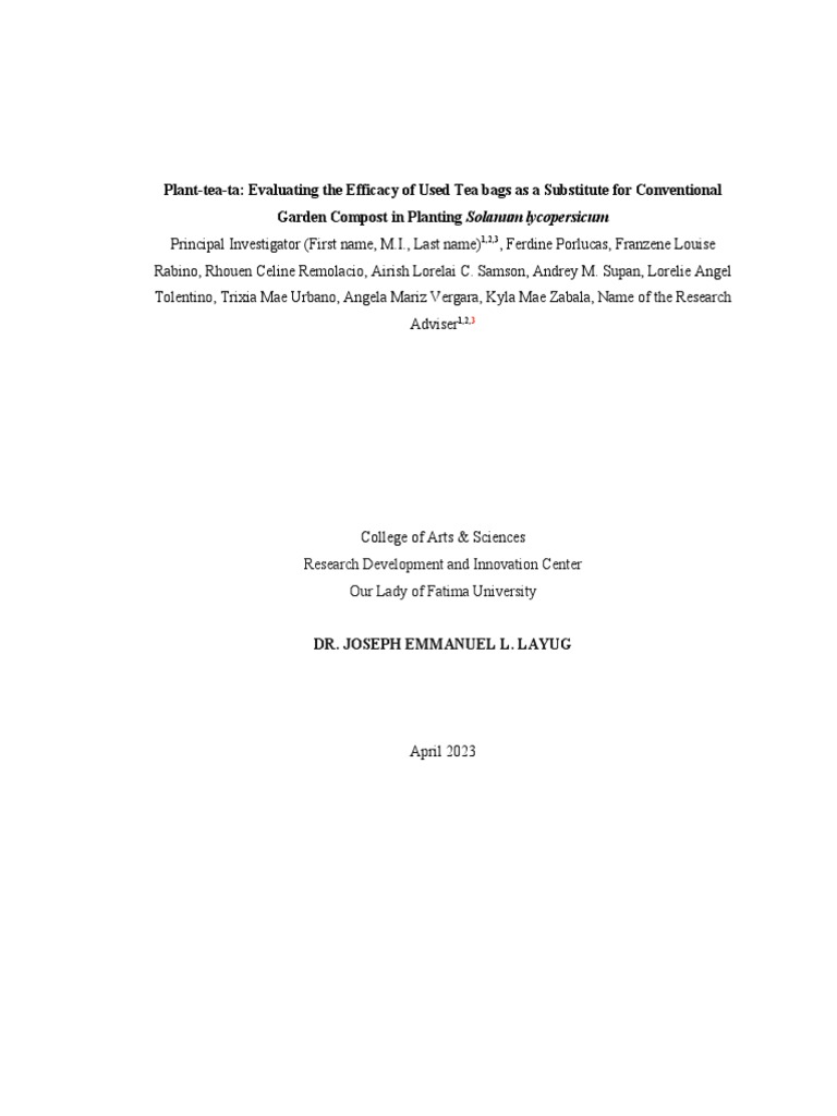 IMRAD-Research-Paper-Template-1 | PDF