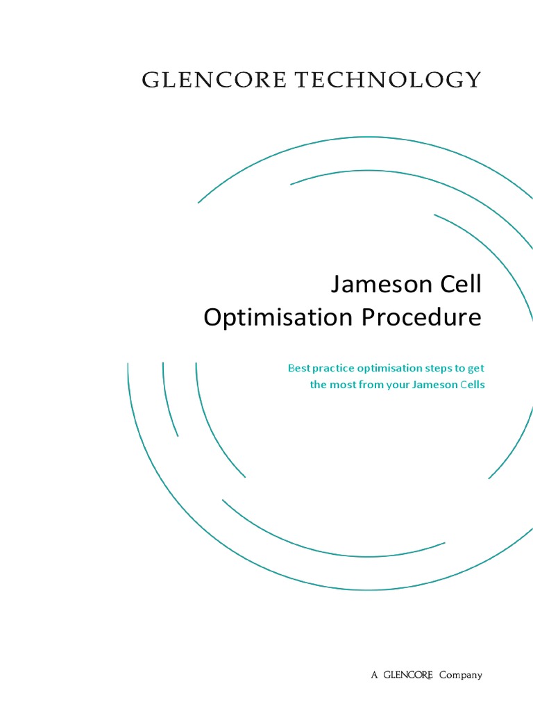 Jameson Cell Optimisation Procedure Rev 2 Pdf