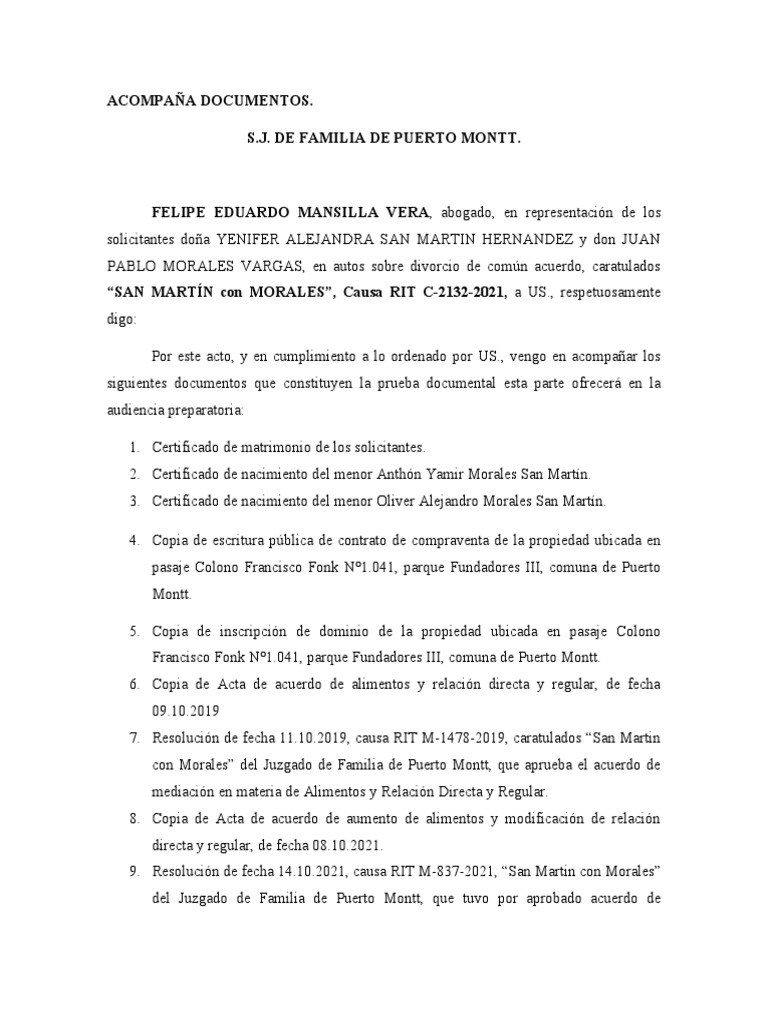 Acompaña Documentos C-2132-2021 JF PM | PDF