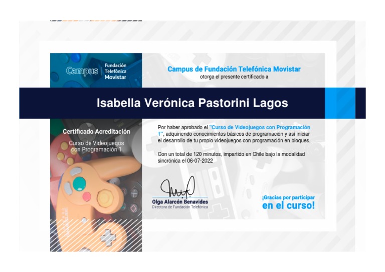Diploma de Clase de Robotica | PDF