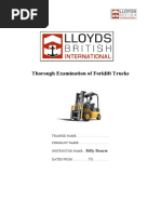 LOLER Inspection Checklist - 7 Free Templates | PDF | Safety | Science