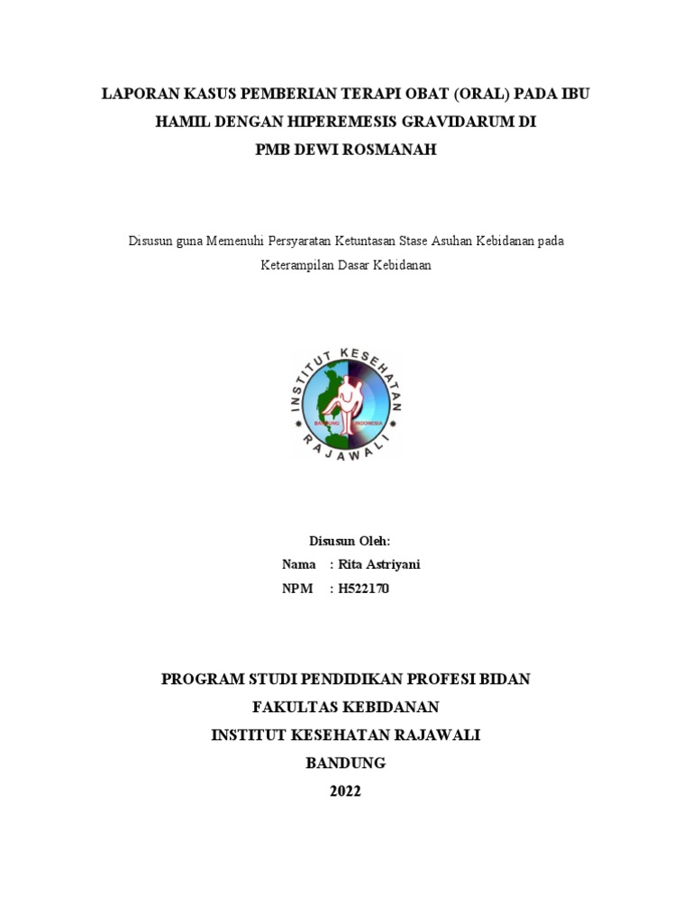 LK KDK - Rita Astriyani - H522170 | PDF