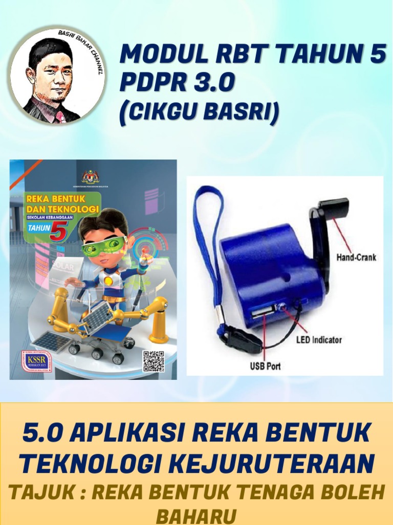 Erph RBT T5 Unit 2 Tenaga Boleh Baharu | PDF