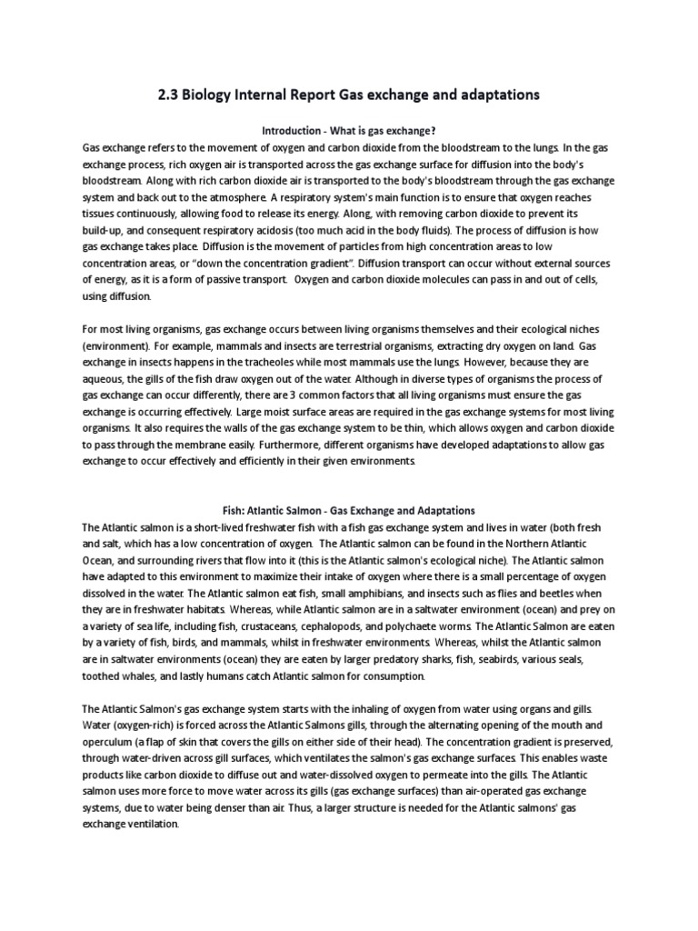 Bio Report - 2.3 | PDF