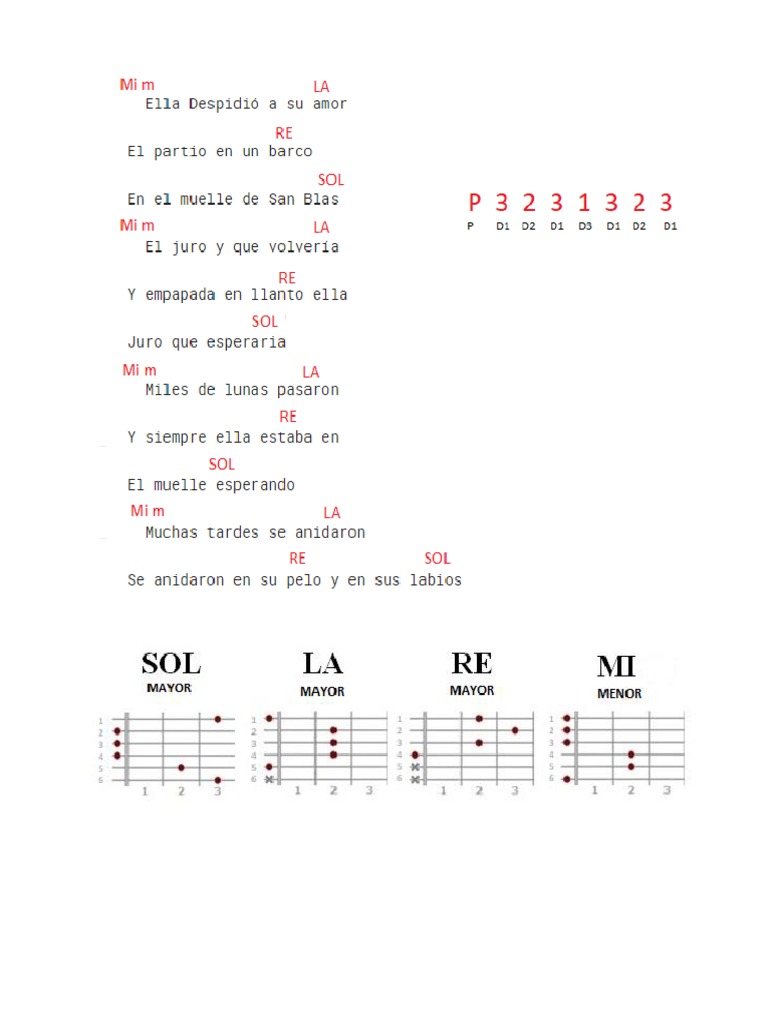 En El Muelle de San Blas - Maná | PDF