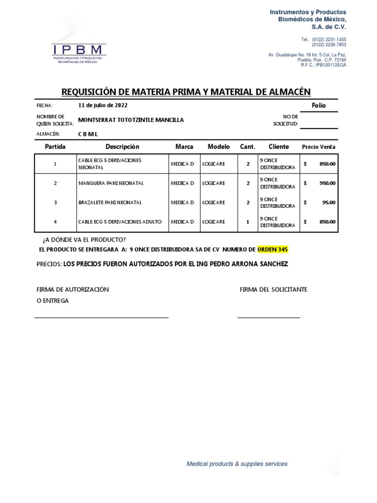 2022 9 ONCE REQUI VARIAS | PDF