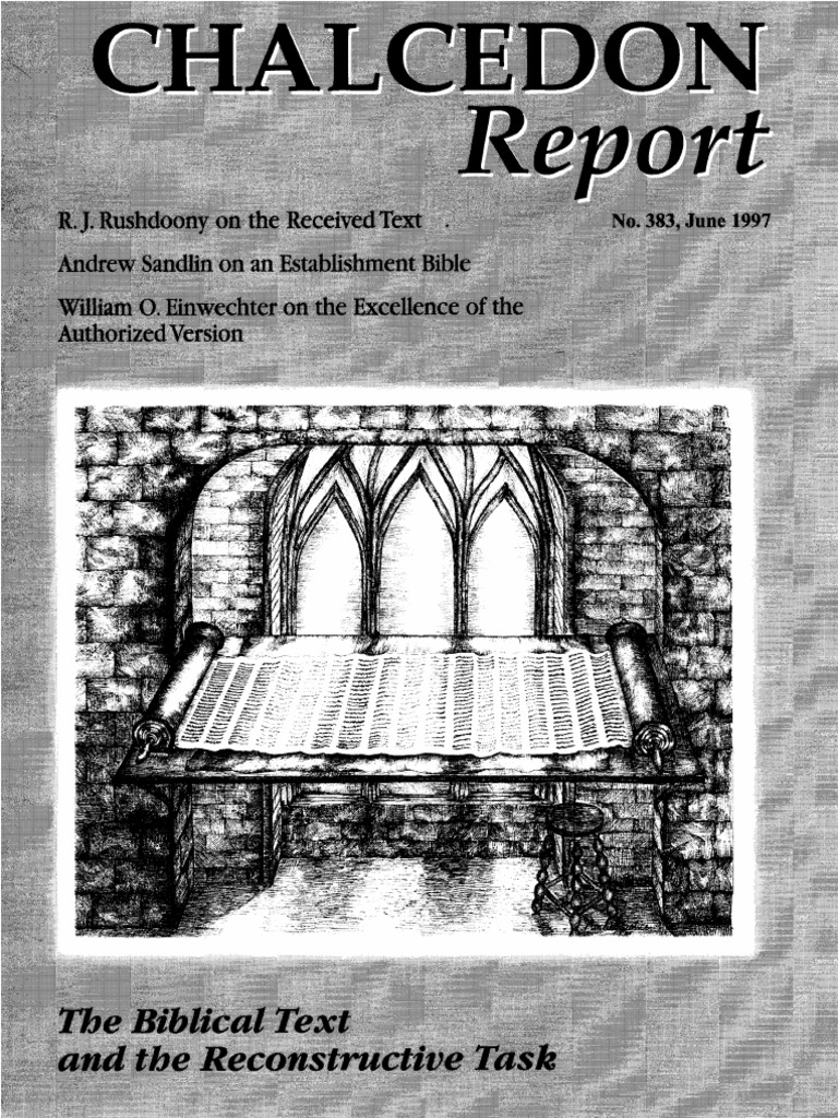Chalcedon Report 1997 June | PDF