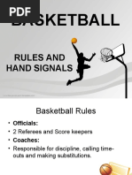 Netball Umpire Hand Signals | PDF
