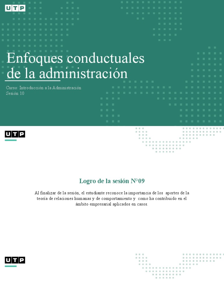 S09 - Enfoque Conductual | PDF | Conceptos psicologicos | Sicología